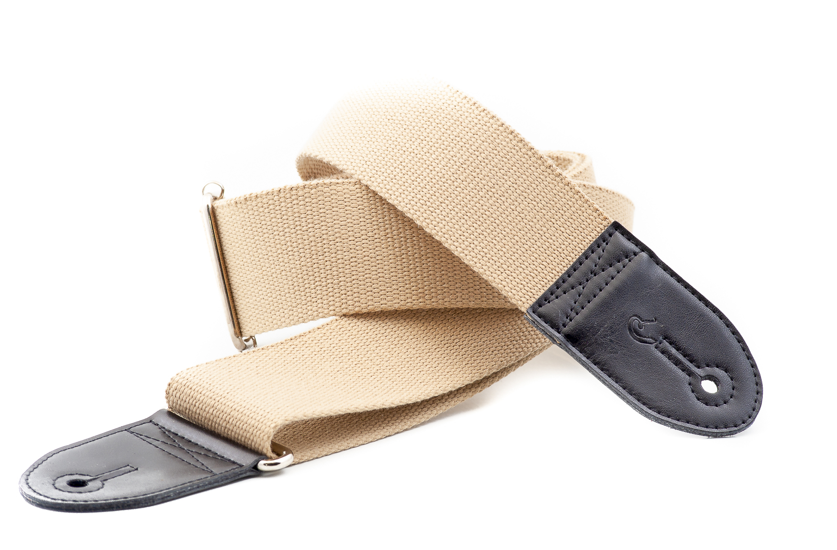 Sangle de Guitare Cream Beige | Légère, Réglable & Sans Cui