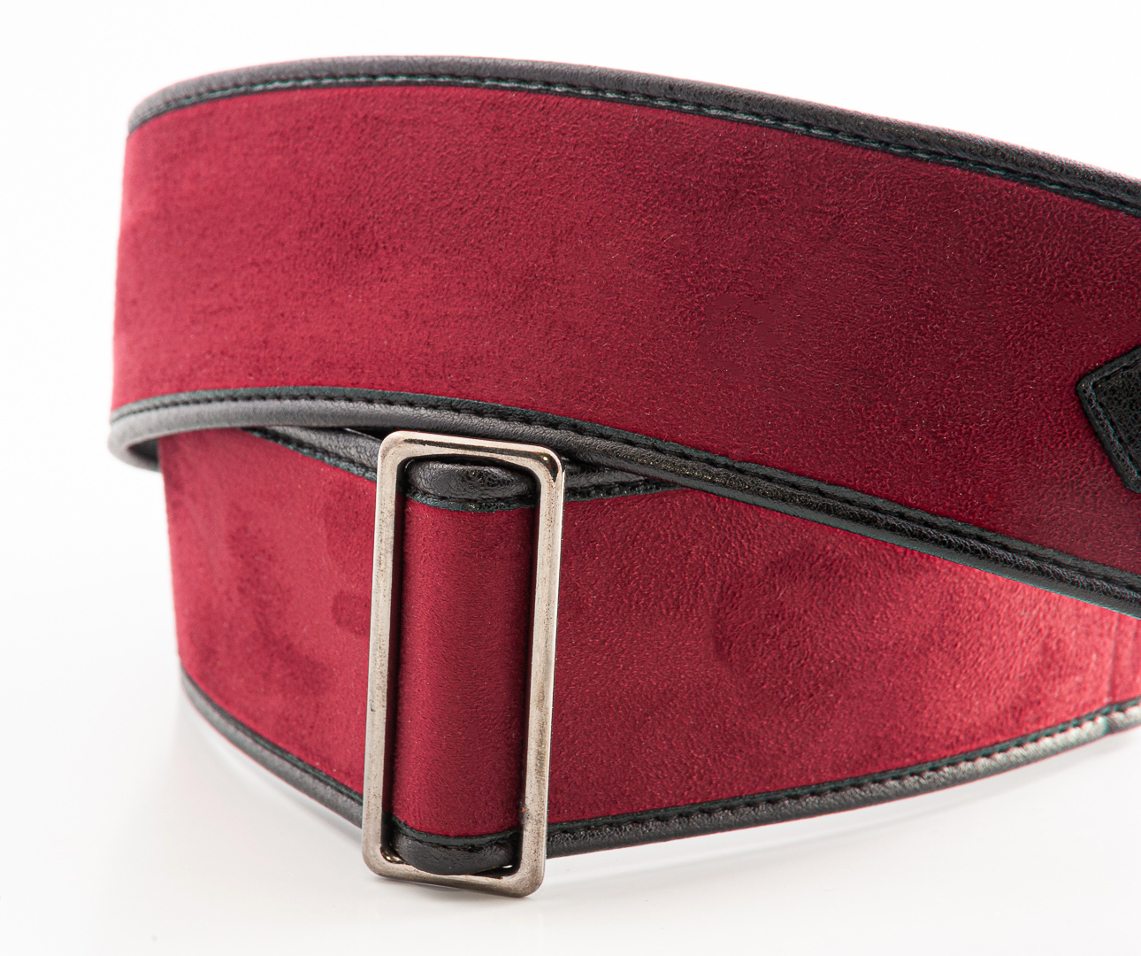 Sangle de Guitare Divine Red, Douce et Végan | RightOn! Straps
