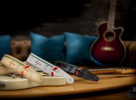 Christian Religious Guitar Strap worship christian guitar strap, Miracle