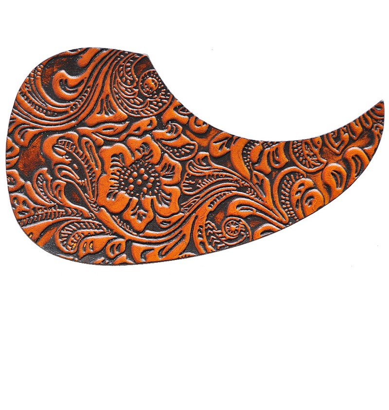 Acoustic Floral Pickguard | Protect & Enhance Your Guitar